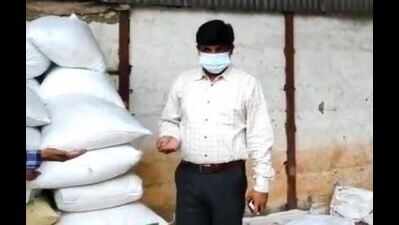 Deputy commissioner leads raid on illegally stored ‘Anna bhagya rice ...