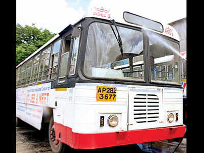 Telangana & Andhra Pradesh resume inter-state bus services after 7 ...