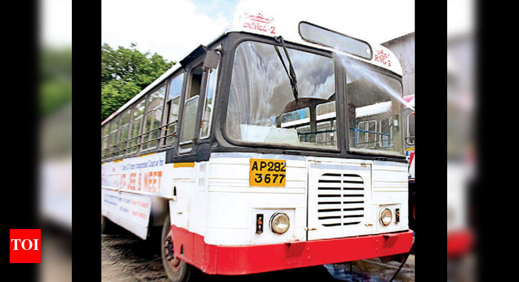 Telangana & Andhra Pradesh resume inter-state bus services after 7 ...