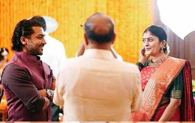 Suriya's new look at Sudha Kongara's daughter's wedding goes viral ...