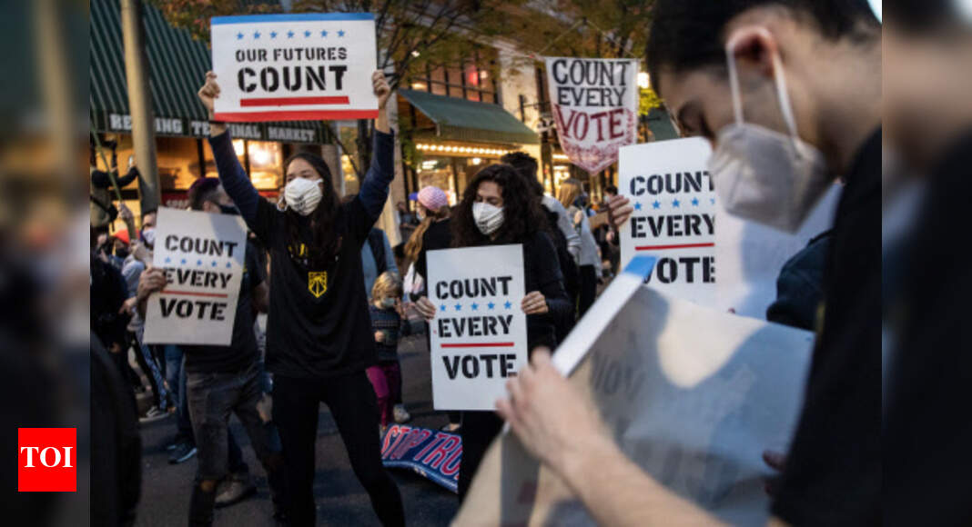 1. Chaos and confusion prevail as America awaits the result - The Times ...