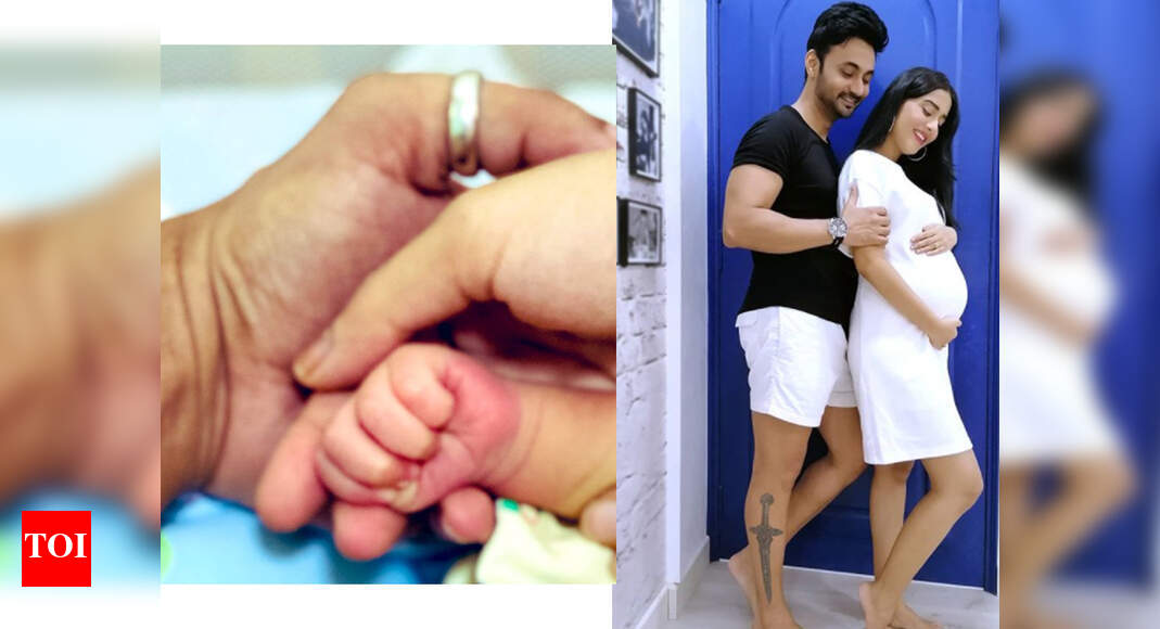 Amrita Rao and RJ Anmol reveal the name of their baby boy with a doting ...
