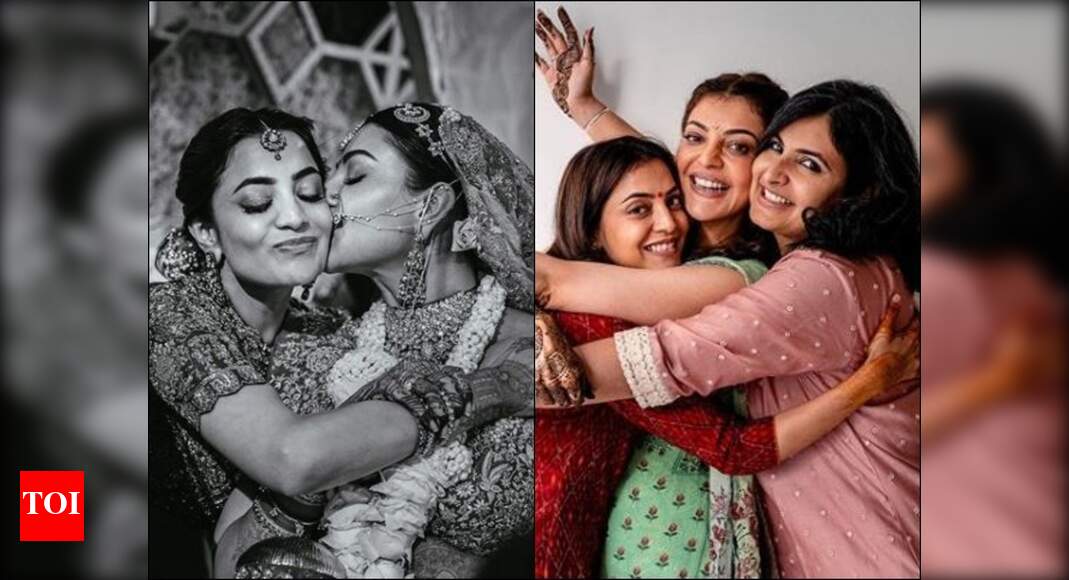 Kajal Aggarwal's pre-wedding festivities pictures with her sister is ...
