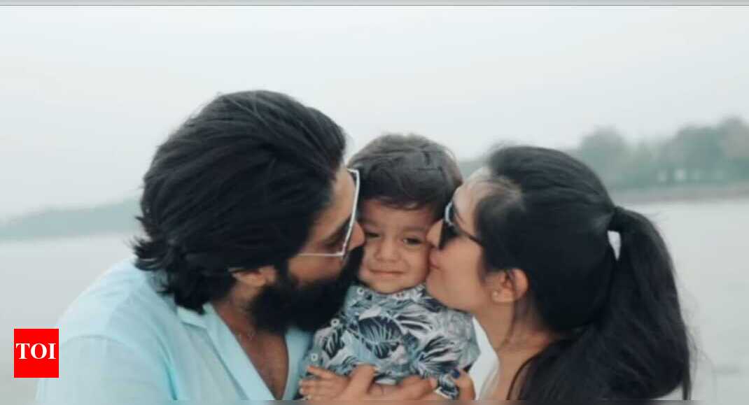 Radhika Pandit Shares Video Of Her Sons First Birthday Kannada Movie