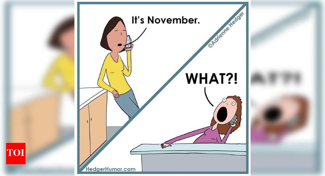 These cartoons on pandemic life will make you smile - The Times of India