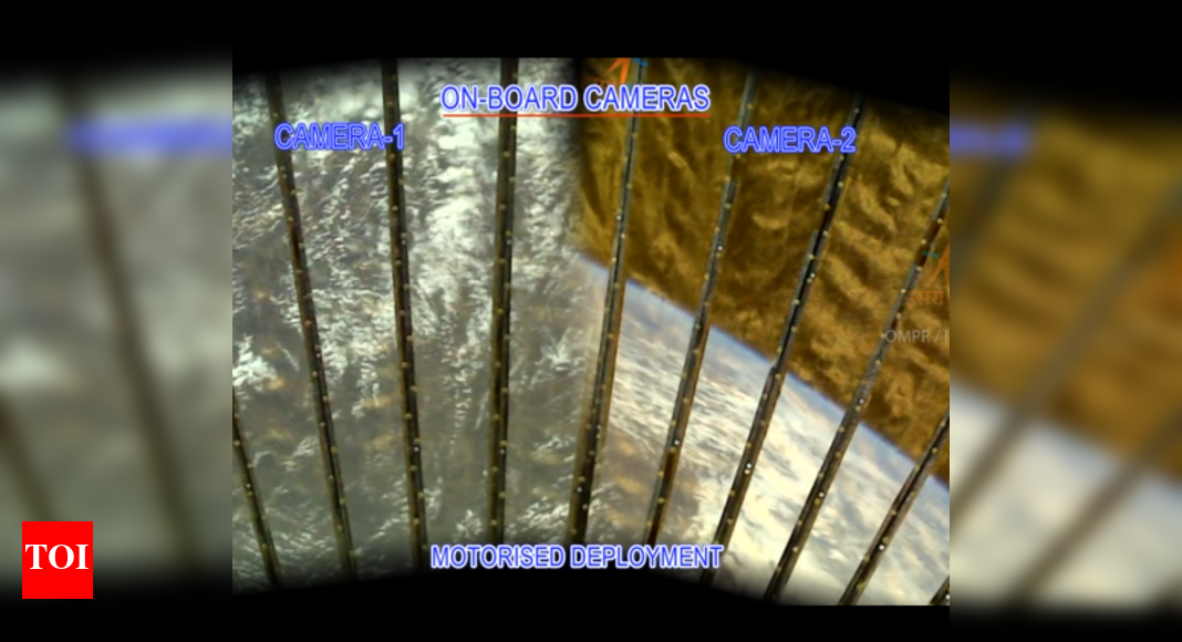 Isro releases EOS-01 satellite antenna deployment video | India News ...