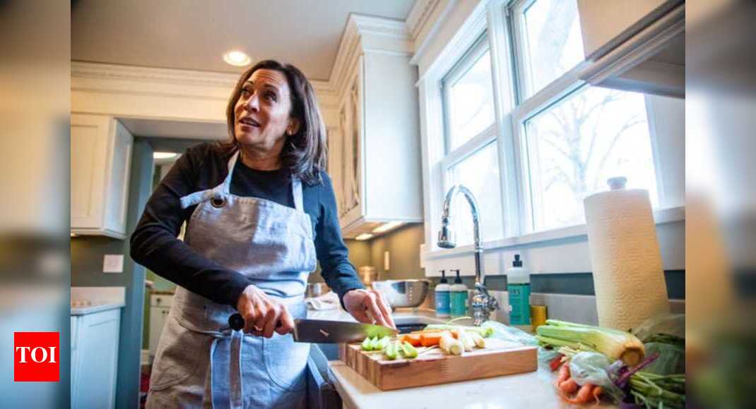 Kamala Harris News: Dosas to chicken roast, Kamala Harris cooks her way ...