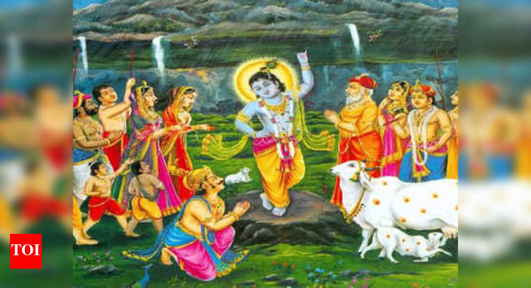Govardhan Puja 2020 Date Time And Significance Times Of India