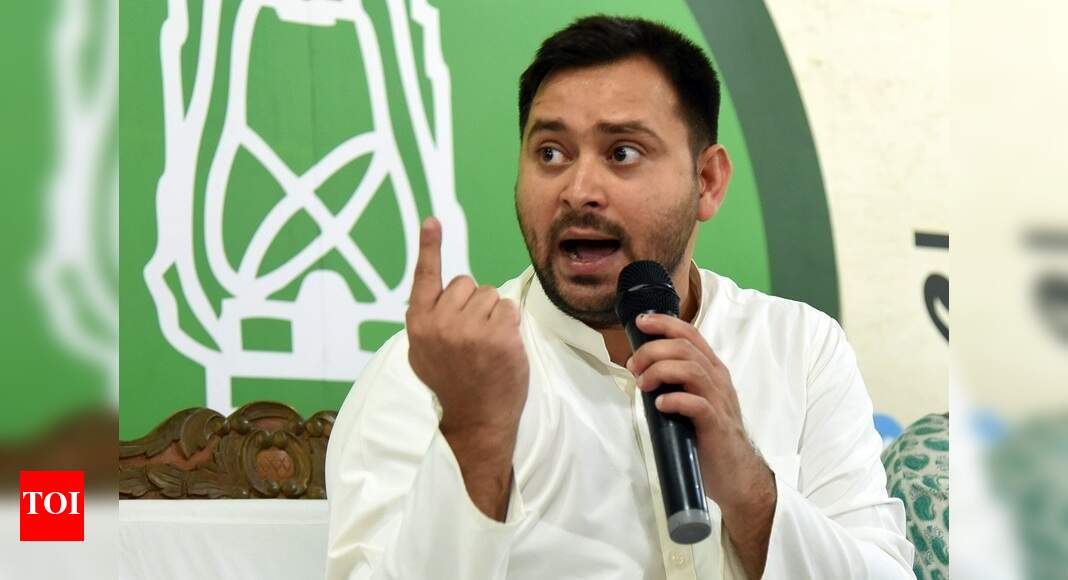 Tejashwi Yadav elected Grand Alliance legislature party leader, claims NDA won by deceit | Bihar ...