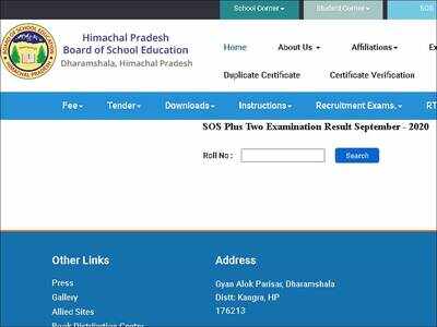HP BOSE September 2020 Results: HP BOSE Class 12th and 8th improvement ...