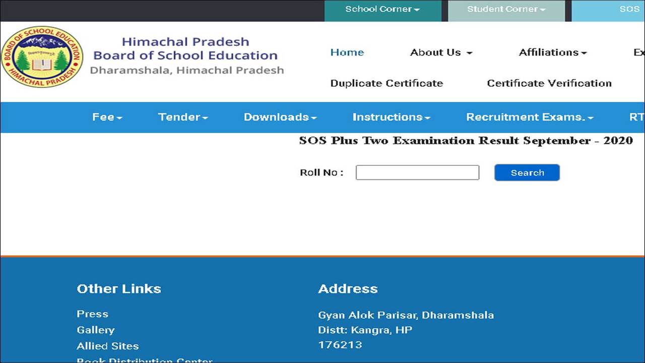 HP BOSE Class 12th and 8th improvement results released, check direct ...