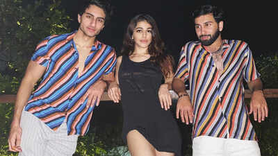 Ibrahim Ali Khan and Alaya F’s cool click will make you want to head ...