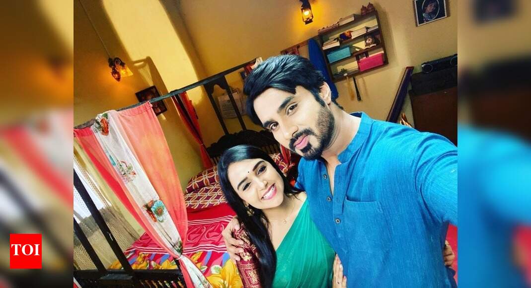 Gattimela actor Rakksh shares BTS from his recent episode of the show ...