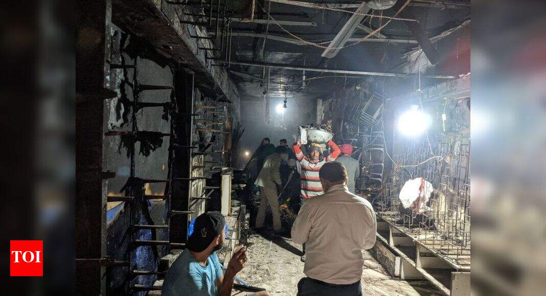 3 shops gutted in major fire in Haryana's Ambala | Gurgaon News - Times ...