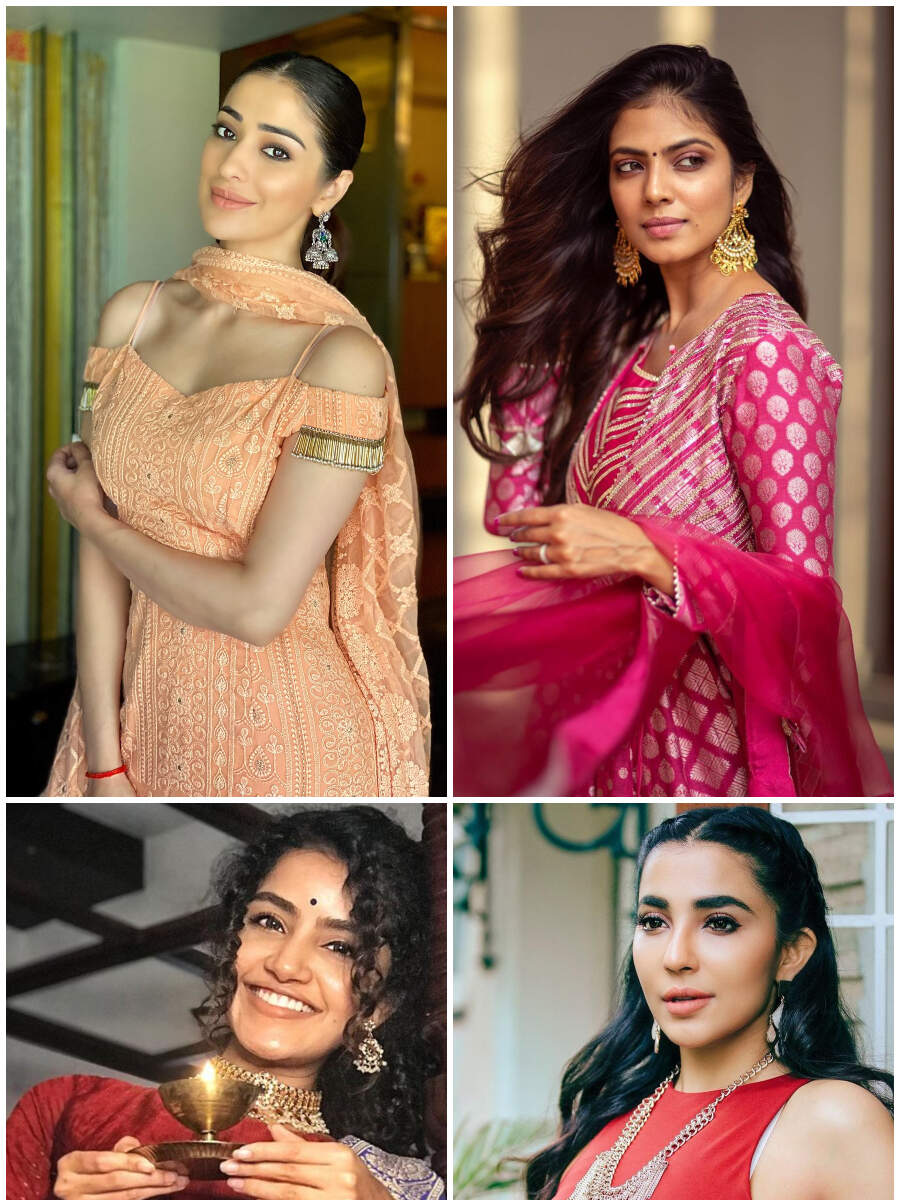 Diwali 2020: Best dressed Mollywood divas | Times of India