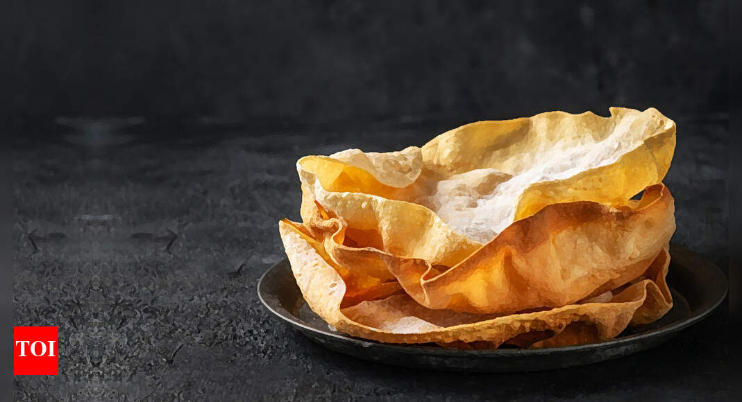 How Kerala's poppadam became Europe's go-to snack | India News - Times ...