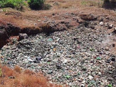 Dumped garbage raises a stink at Goa's Kadamba plateau | Goa News ...