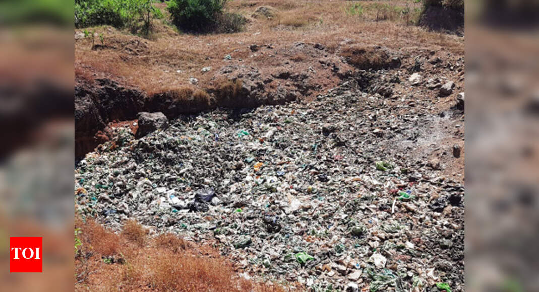 Dumped garbage raises a stink at Goa's Kadamba plateau | Goa News ...