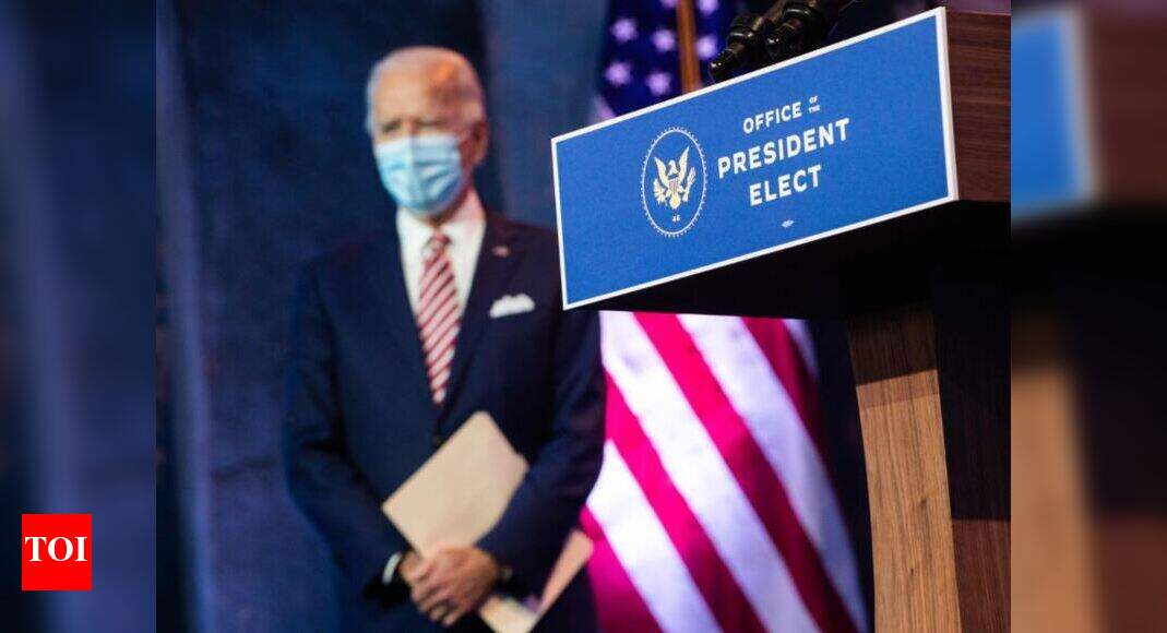 Biden filling out top White House team with campaign vets - Times of India
