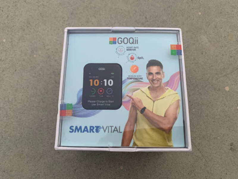 GOQii Smart Vital smartwatch: Quick look | Gadgets Now