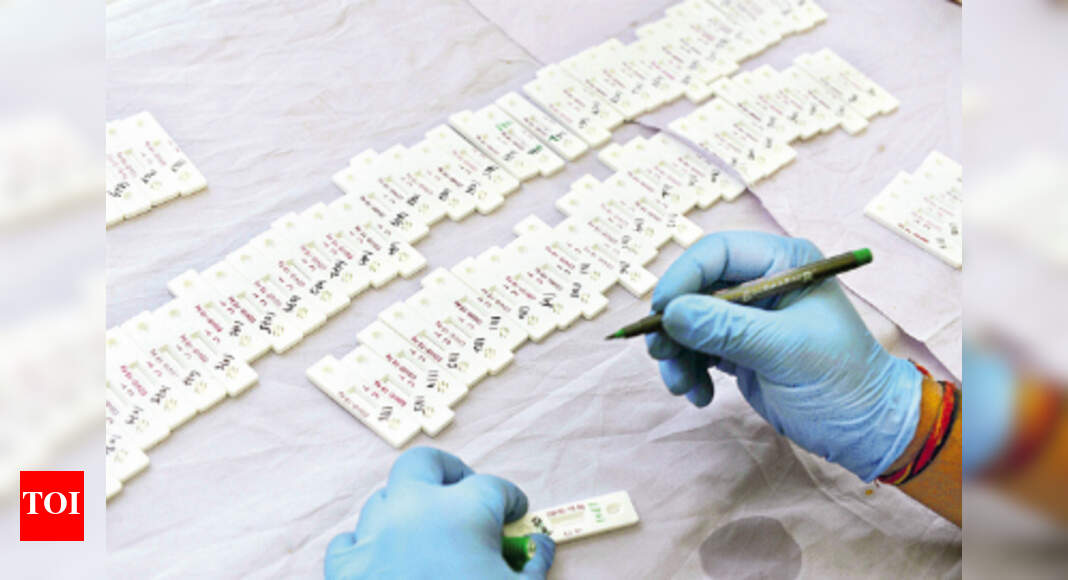 FDA allows 1st rapid virus test that gives results at home - Times of India