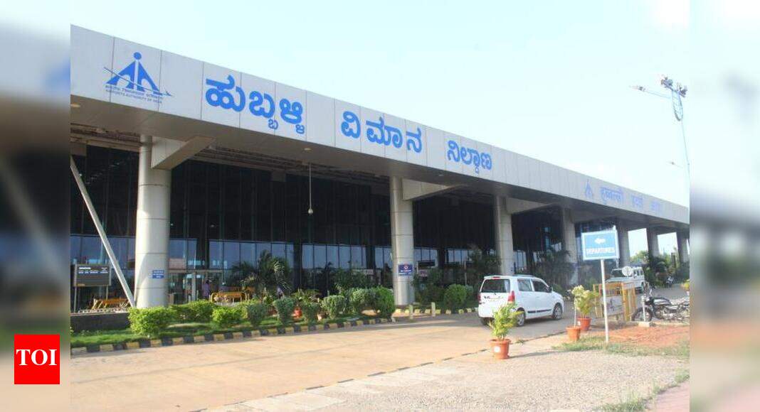 Flight services pick up at Hubballi airport | Hubballi News - Times of ...