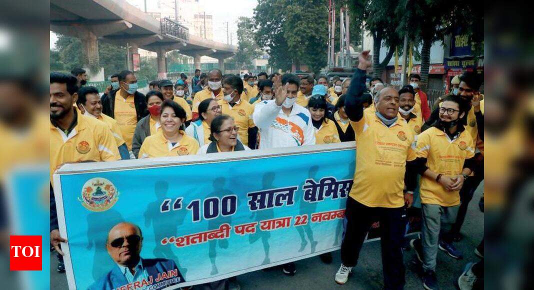 Centenary cheer spills onto Lucknow streets | Lucknow News - Times of India