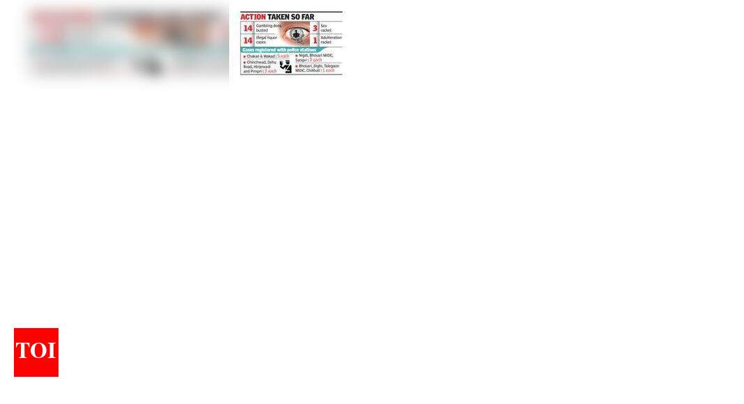 Pimpri Chinchwad cops clamp down on 32 dens | Pune News - Times of India