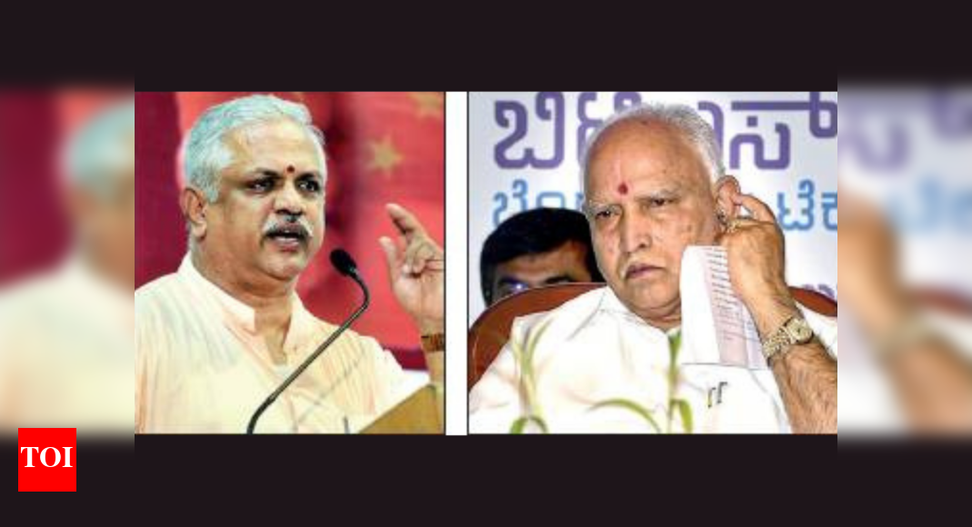 BL Santhosh meets BS Yediyurappa, sparks cabinet rejig buzz | Bengaluru ...