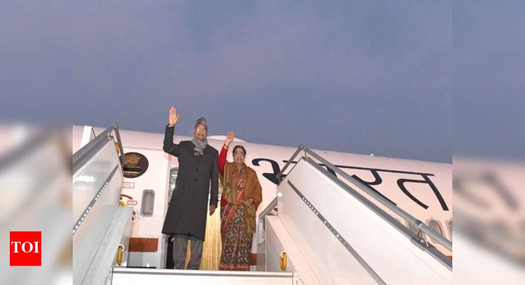 President boards Air India One-B777 aircraft for its inaugural flight ...