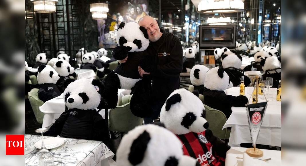 'Panda-Mic': Restaurant owner stages protest against lockdown by ...