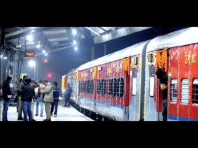 First in India: Prayagraj Express runs at 130kmph with 24 LHB coaches ...