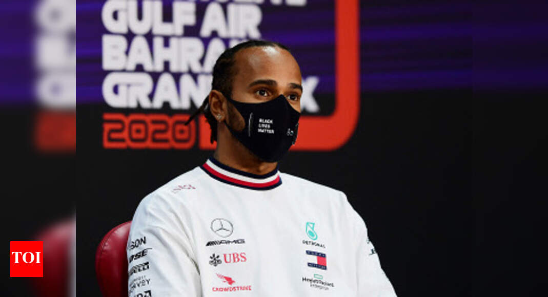 Hamilton completes Bahrain practice 'double top', Albon crashes ...