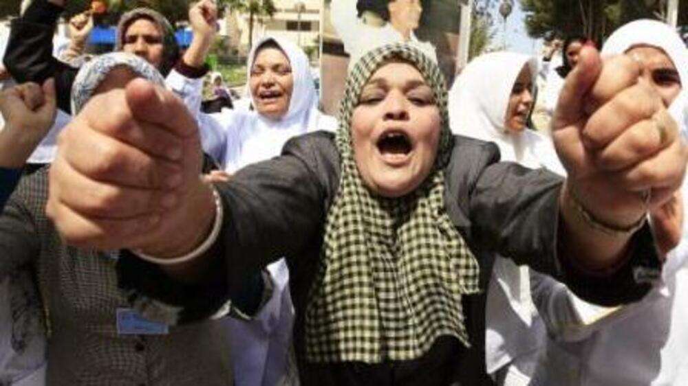 Gaddafi's women brigade | The Times of India