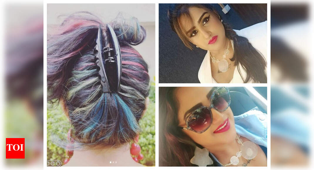 Vanitha Vijayakumar's new hairdo and tattoo are a hit on social media ...
