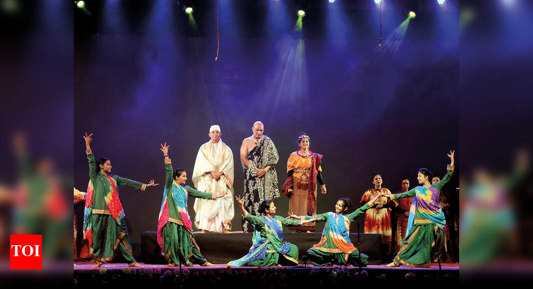 A story from the Mahabharata comes alive on stage at Lucknow University ...