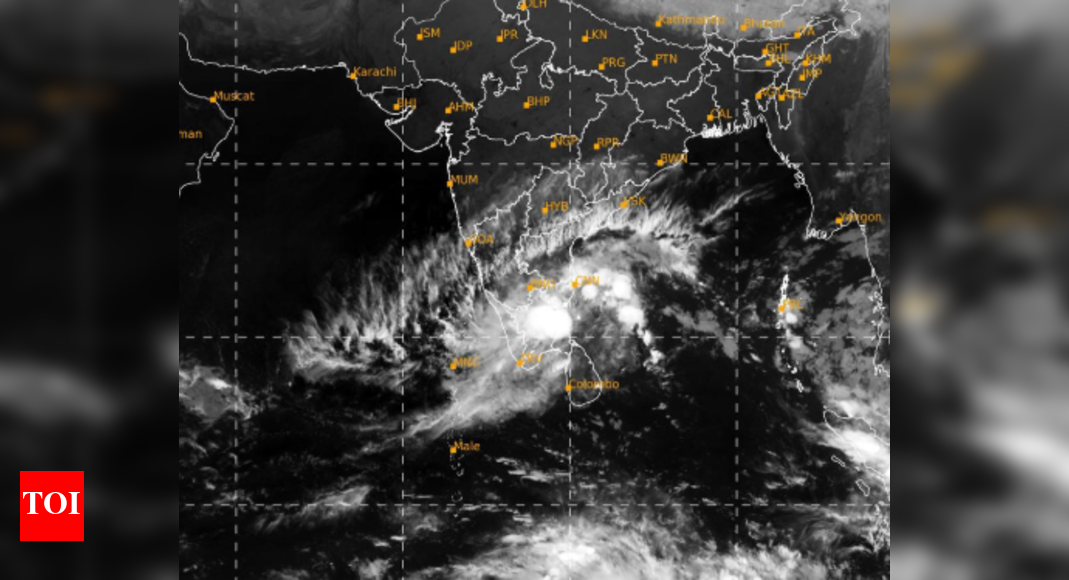 Cyclone Burevi weakens into deep depression | Chennai News - Times of India