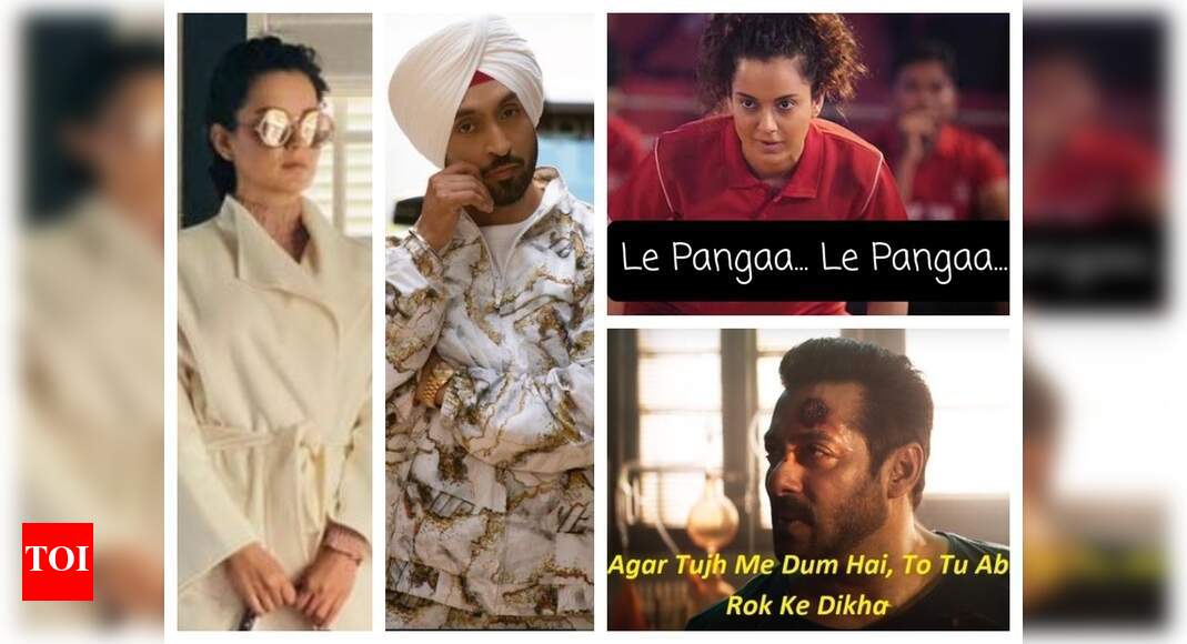 Diljit Dosanjh's war of words with Kangana Ranaut: Twitter erupts with ...