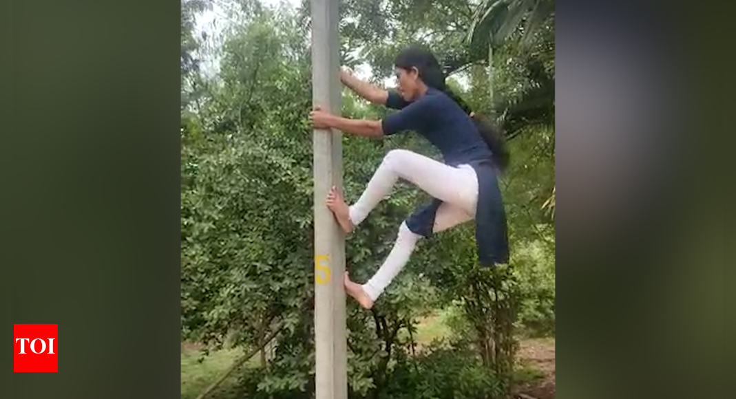 A pole climbing test is set to break a glass ceiling | India News ...