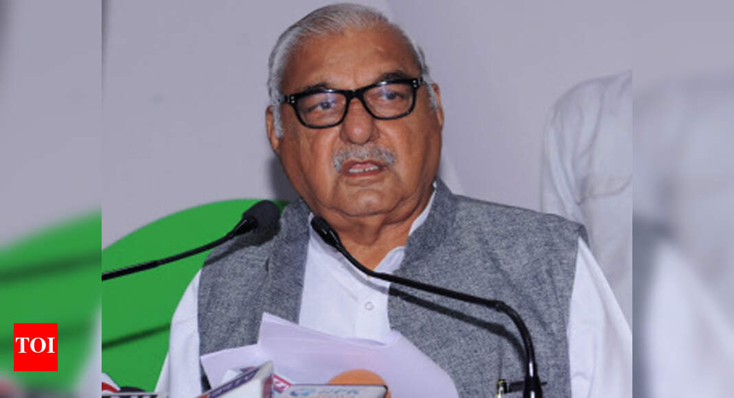 Congress to seek no-confidence motion, says Bhupinder Singh Hooda ...