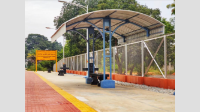 Bengaluru: Airport halt station to be opened next week | Bengaluru News ...