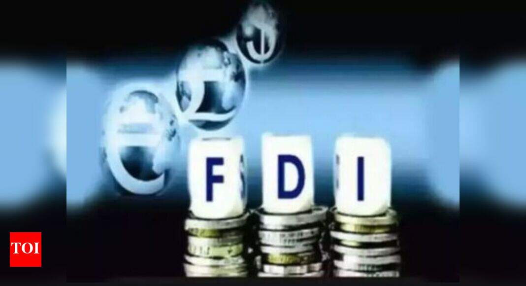 FDI equity inflows into India cross $500 bn milestone - Times of India