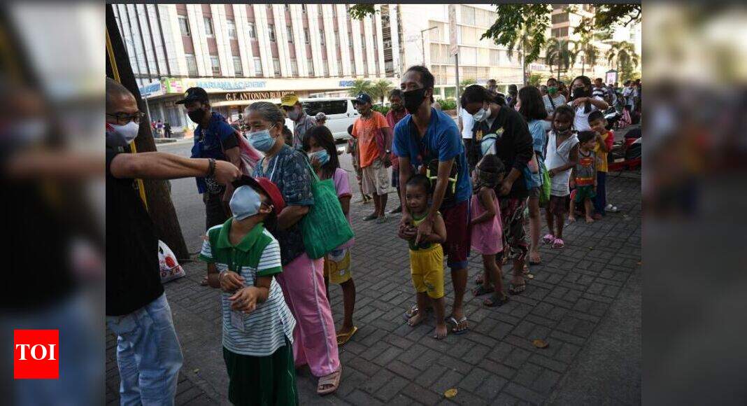 Record hunger in the Philippines as Covid restrictions bite - Times of ...