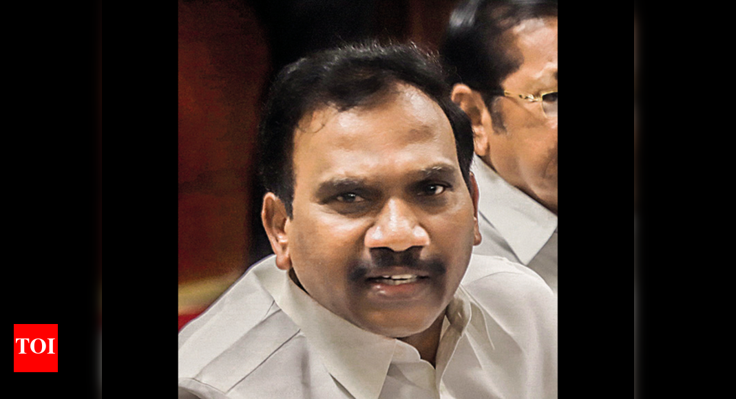 DMK’s A Raja, EPS in slugfest over corruption charges | Chennai News ...