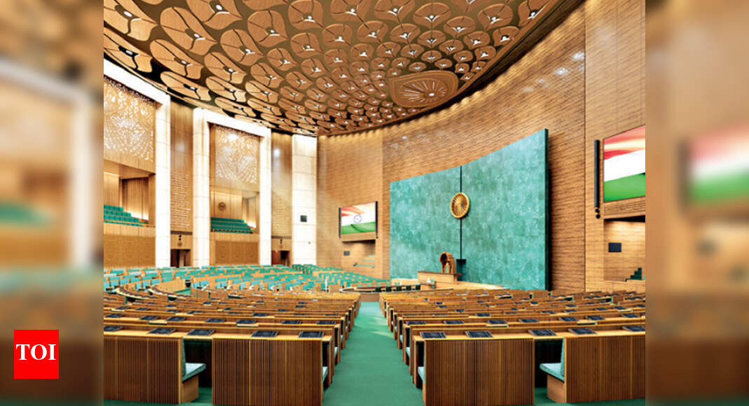 Delhi: New Parliament Building will last 150 years, its Houses can seat ...