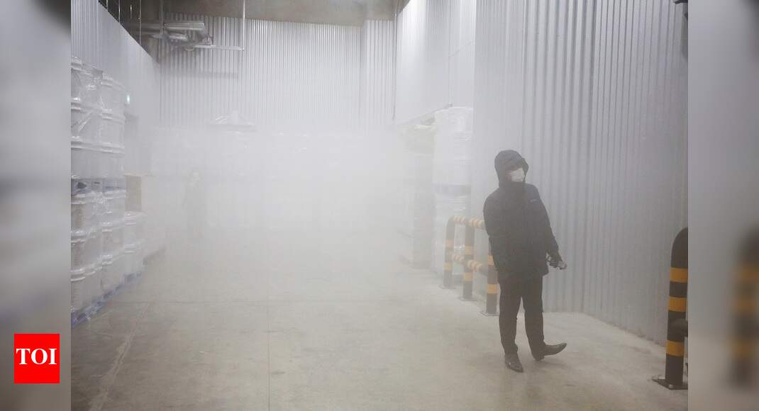 Where water turns to snow: South Korean ultra-cold warehouse prepares ...
