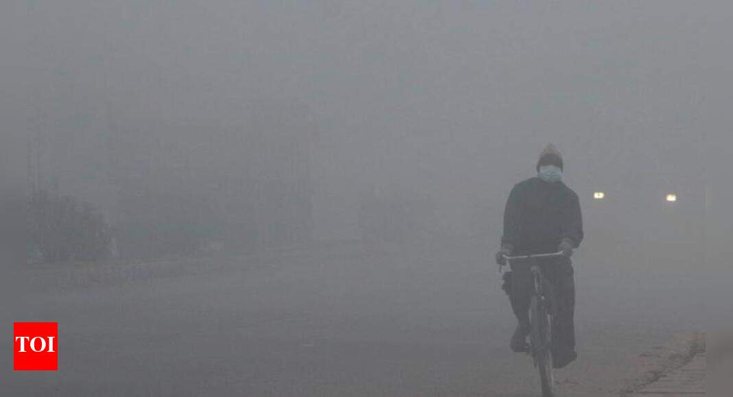Lucknow: Dense fog blocks sunrays, brings down temperature by 5 degrees ...