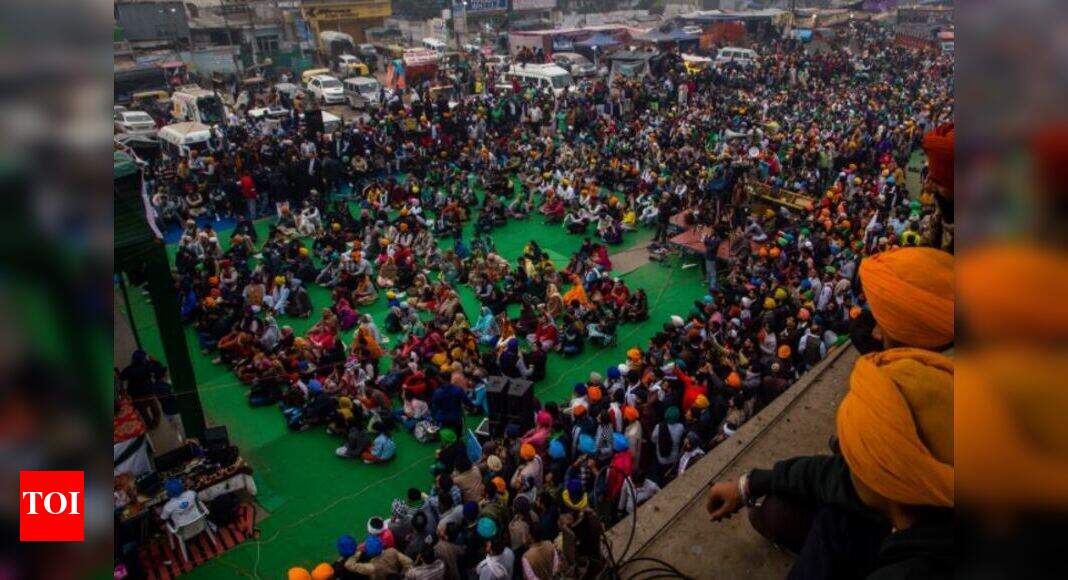 Singhu Border: Commanding centre of farmers' agitation | India News ...