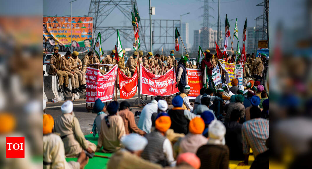 Farmers Protest Delhi: Several Delhi border points closed, police ask ...