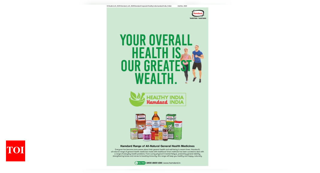 Hamdard promotes 'Healthy India, Hamdard India' through its latest ...